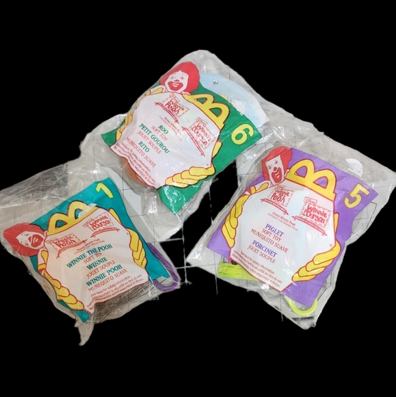 McDonald's | Toys | Mcdonalds Happy Meal Winnie The Pooh Roo And Piglet ...